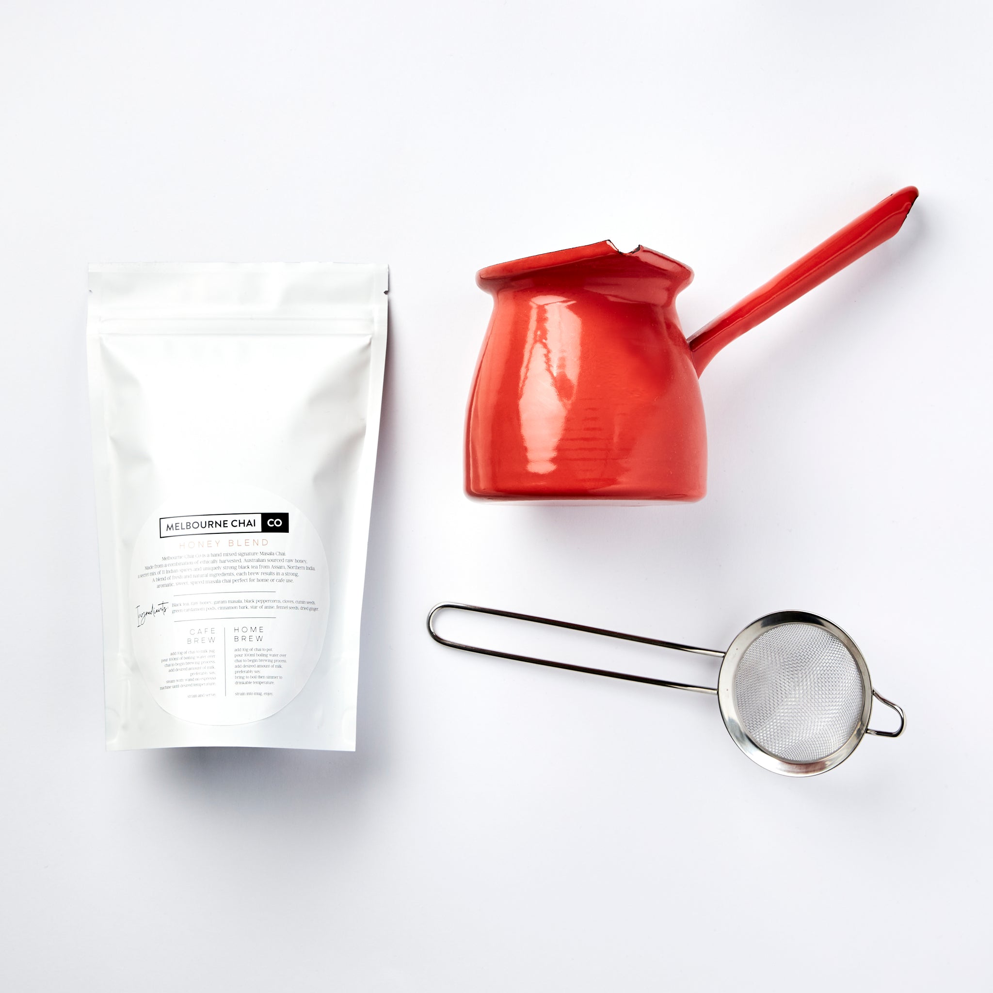 Chai Starter Kit (450ml Pot) – The Melbourne Chai Co